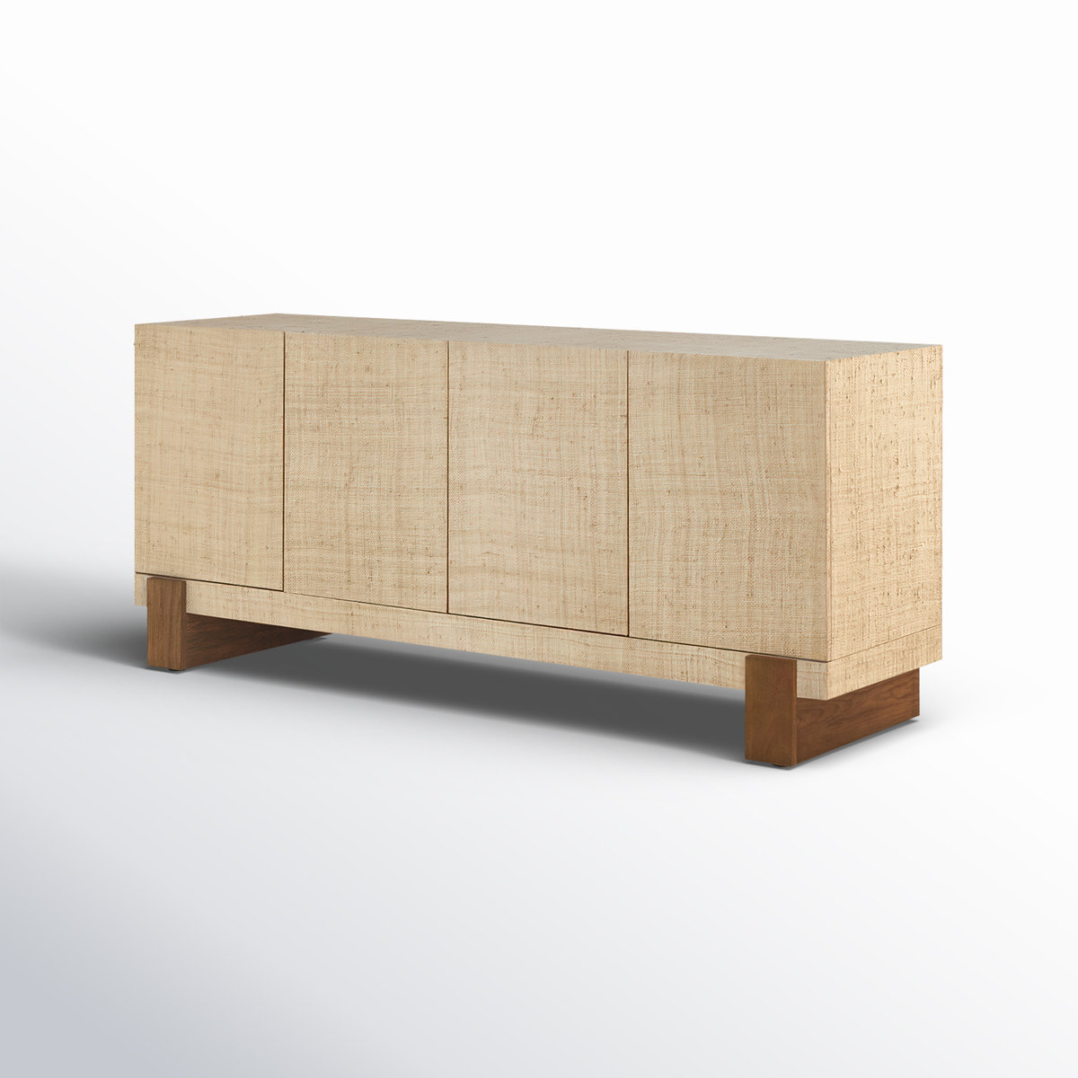 Four Hands HATCH SIDEBOARD-NATURAL RAFFIA | Perigold