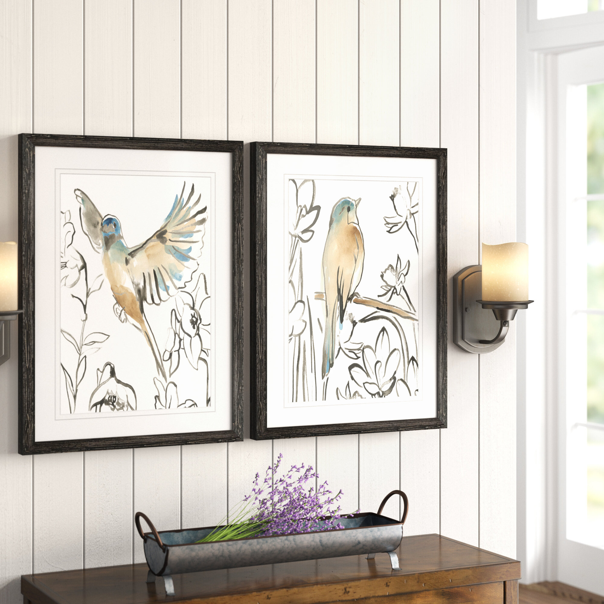 Laurel Foundry Modern Farmhouse® Songbird Meadow III by Vincent Van ...