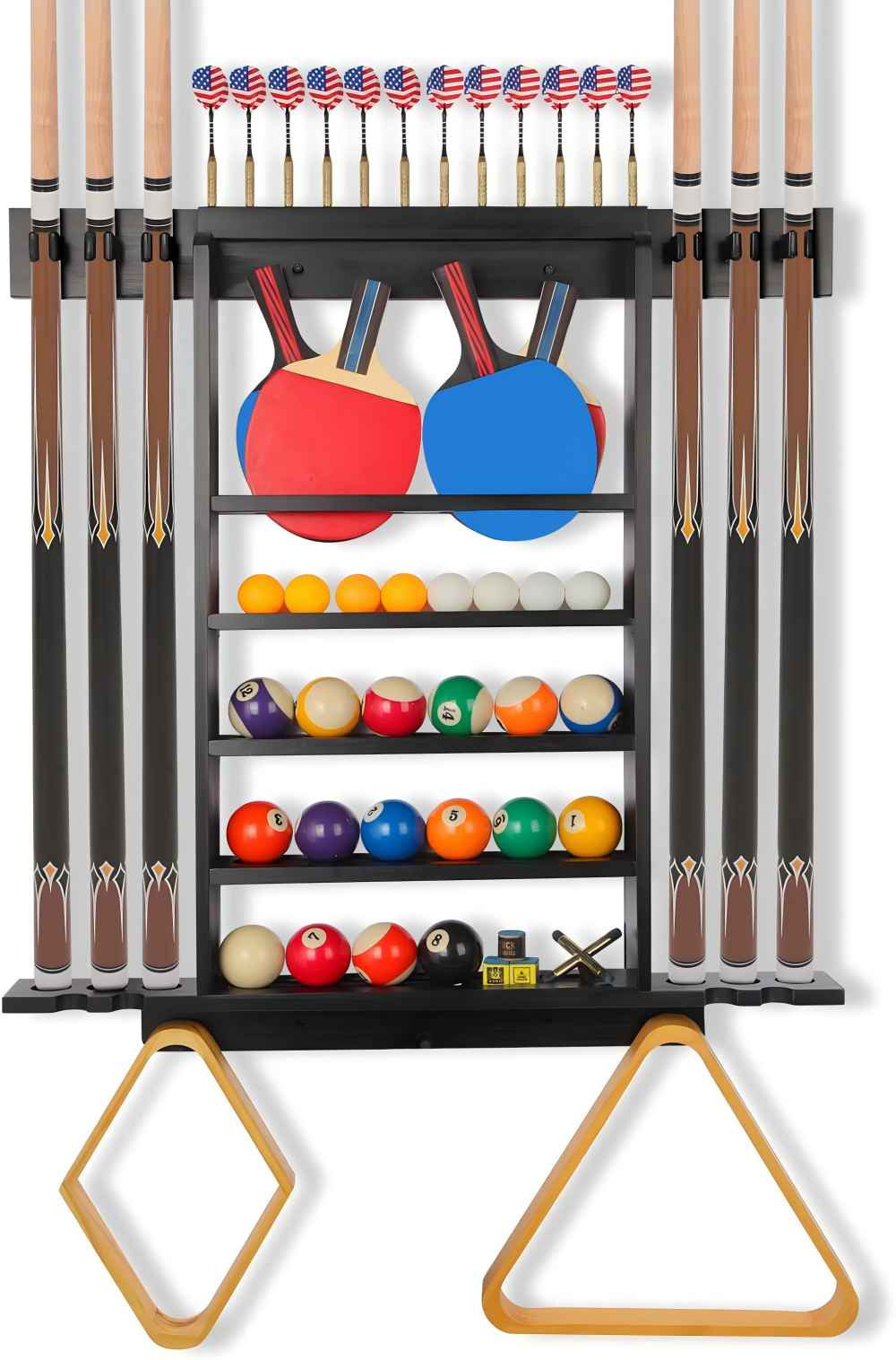 yitesiUSA Pool Stick Holder Wall Mount | Wayfair