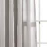 Lush Decor Cotton Blend Solid Color Semi-Sheer Rod Pocket Curtain ...