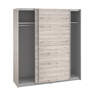 Hashtag Home Anglers Park sliding door wardrobe & Reviews | Wayfair.co.uk