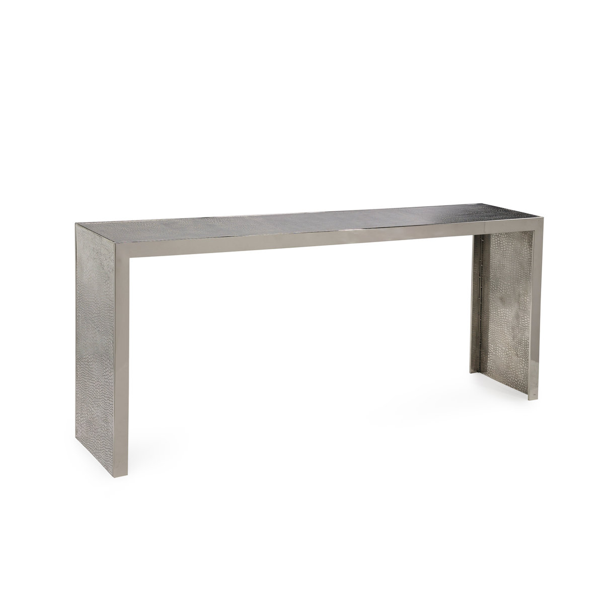 John-Richard Silver Serpent Console Table | Perigold
