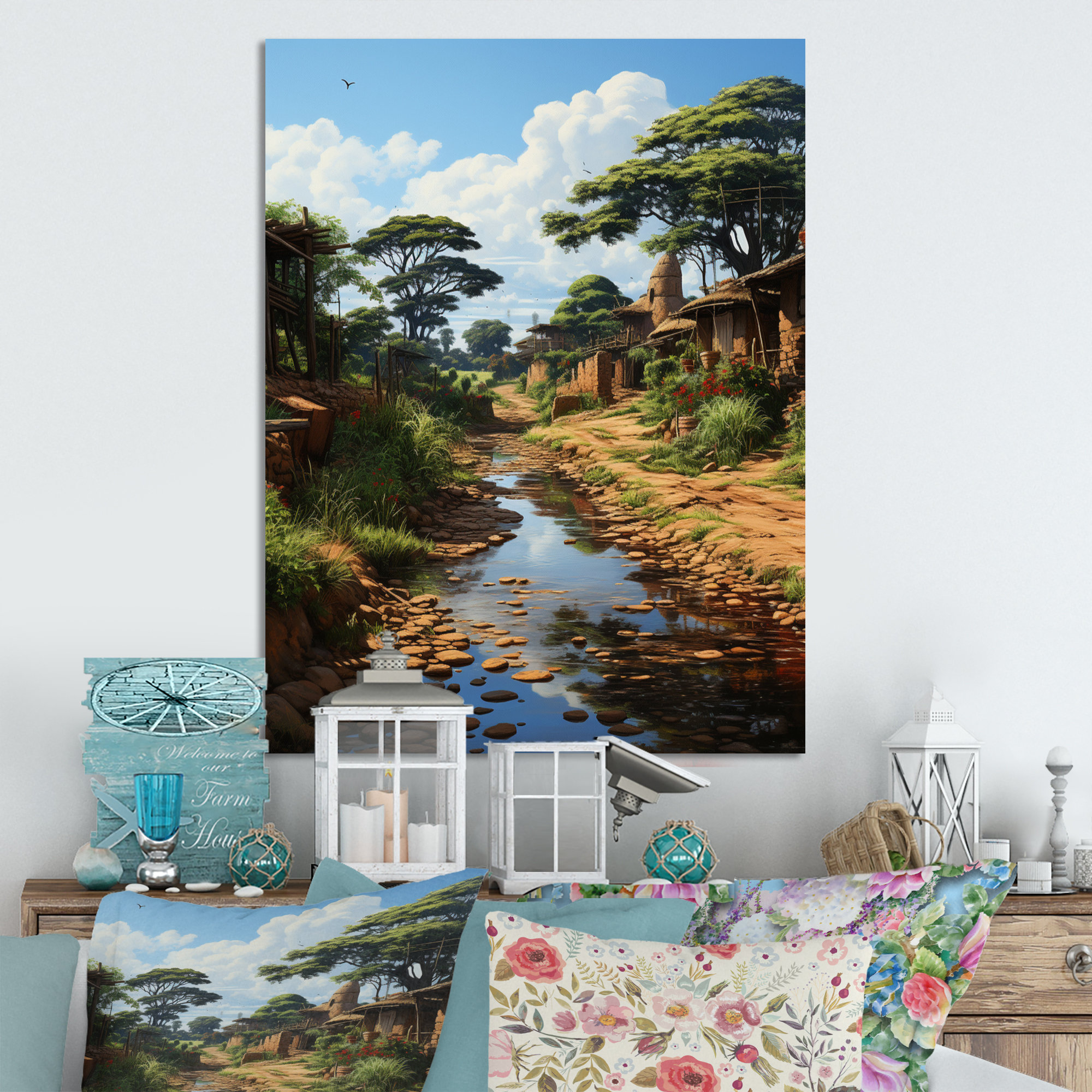 Winston Porter African Silent Serenity - African Metal Art Print | Wayfair