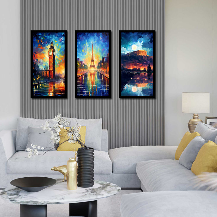 Red Barrel Studio® London's Big Ben, Paris' Eiffel Tower & Athens ...