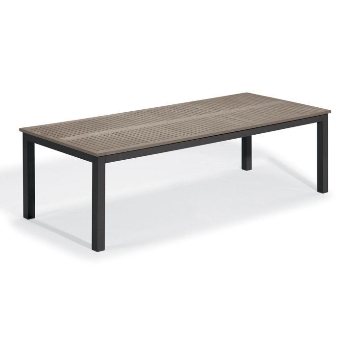 Oxford Garden Travira 103" Long Outdoor Dining Table | Wayfair