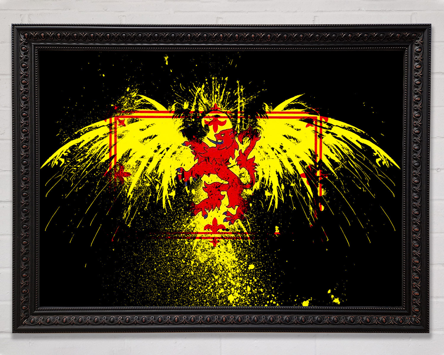 Bright Star Welsh Flag Eagle - Print | Wayfair.co.uk