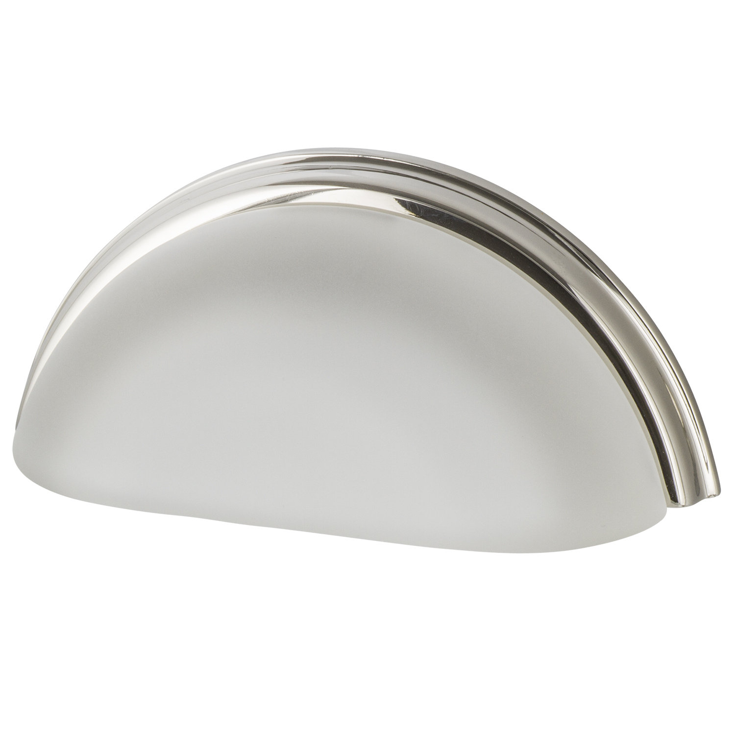 Nostalgic Warehouse Cup Pull Crystal Frosted 3" on Center | Wayfair