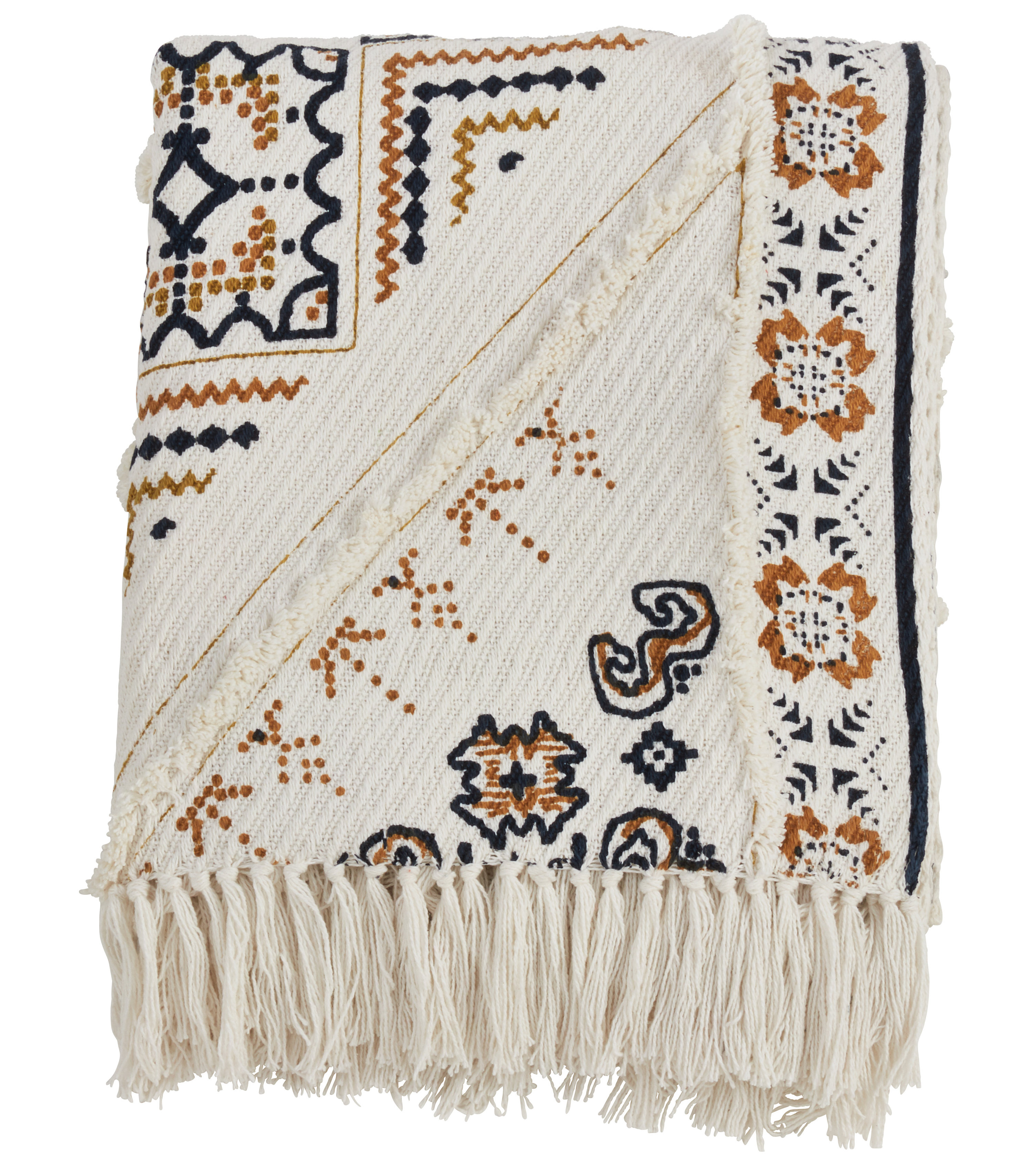 Saro Sevan Cotton Throw & Reviews | Wayfair