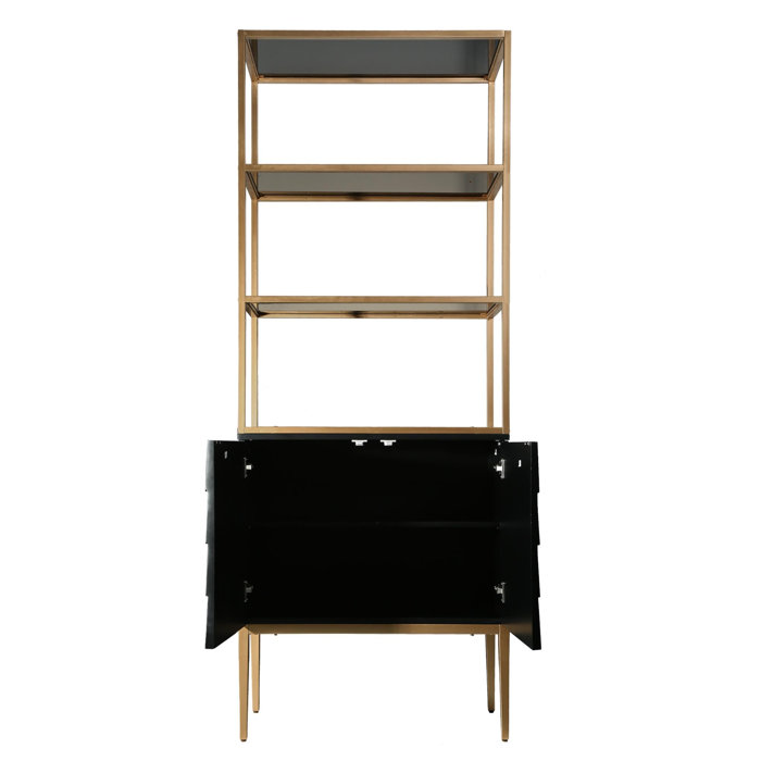 Everly Quinn Storage Bookcase | Wayfair