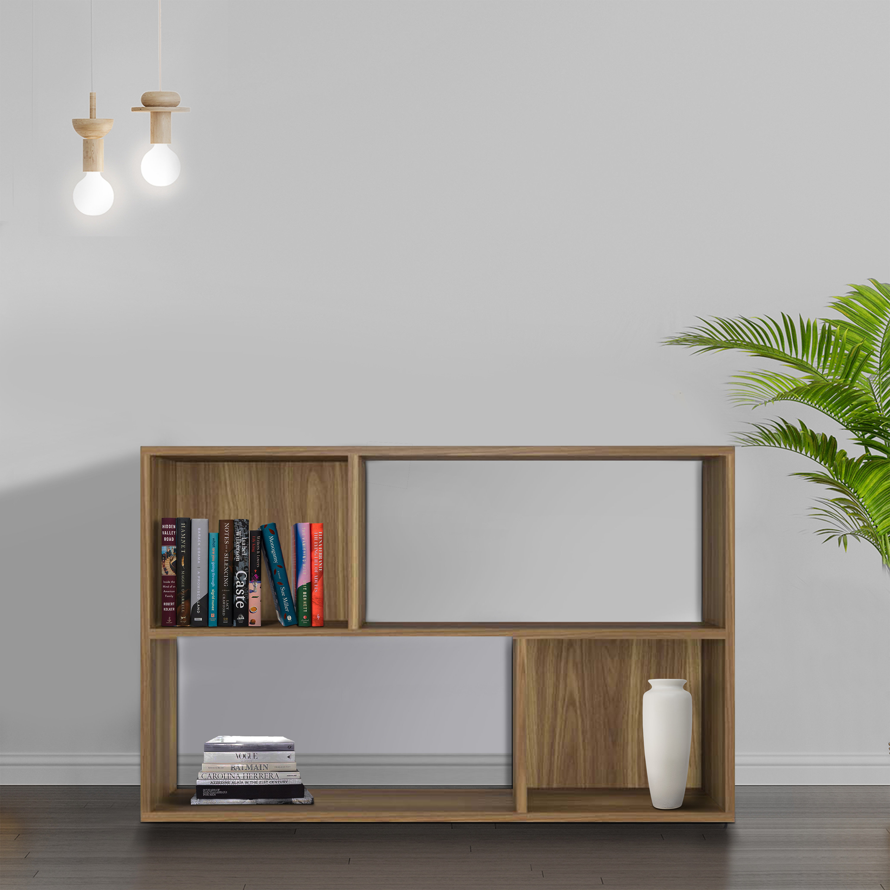 Loon Peak® Axon 11.8'' H x 26.6'' W Floating Bookcase - Wayfair Canada