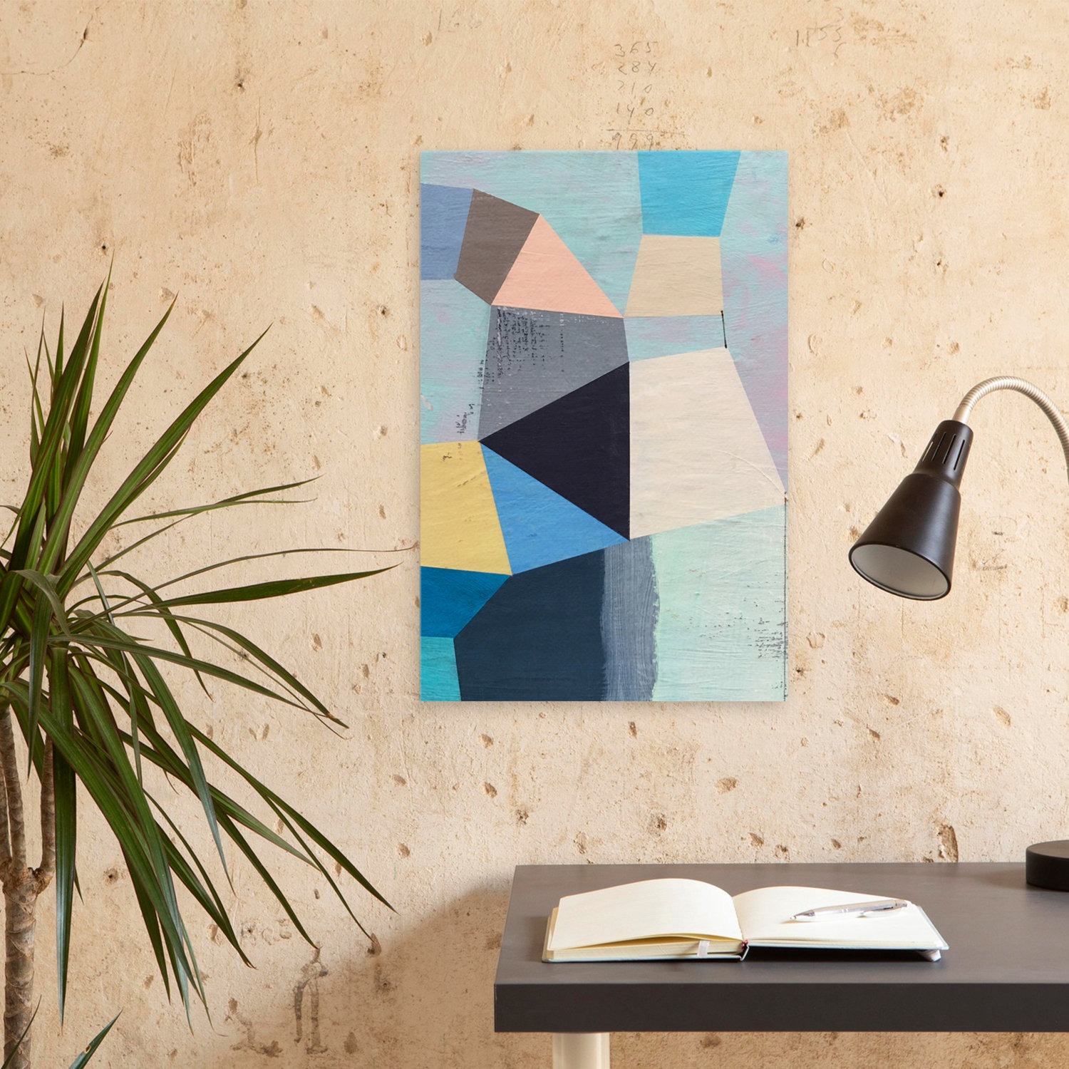 Red Barrel Studio Sitting Still - Abstracts Contemporary Art - Wayfair ...