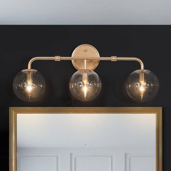 Mercer41 Kamia 3 - Light Dimmable Bath Sconce | Wayfair