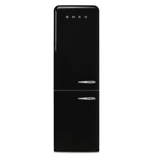 SMEG 50s Style 24" Bottom Freezer 12.8 cu. ft. Energy Star Refrigerator ...