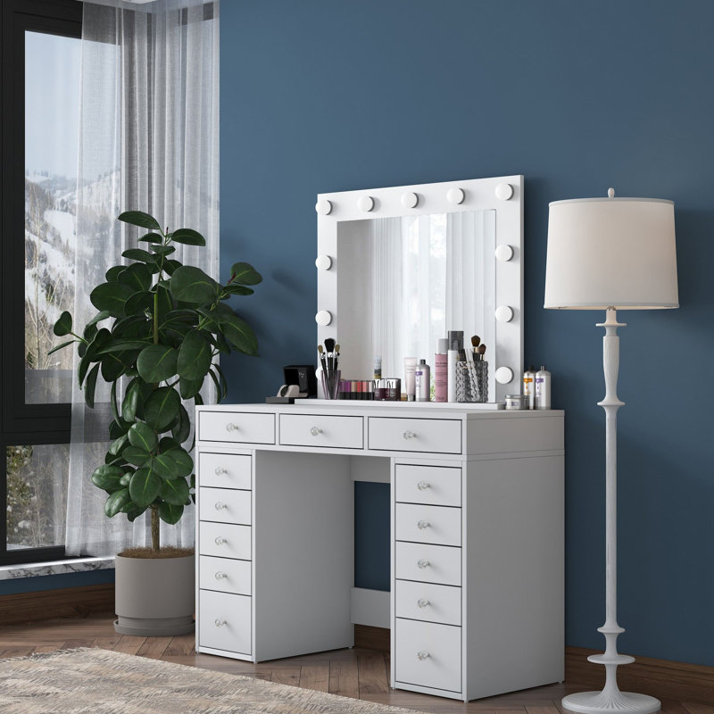 Ivy Bronx Make-Up Table | Wayfair
