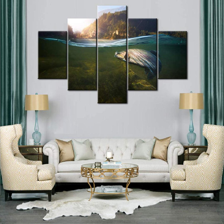 Rosecliff Heights 5 Piece Wrapped Canvas Print Set | Wayfair