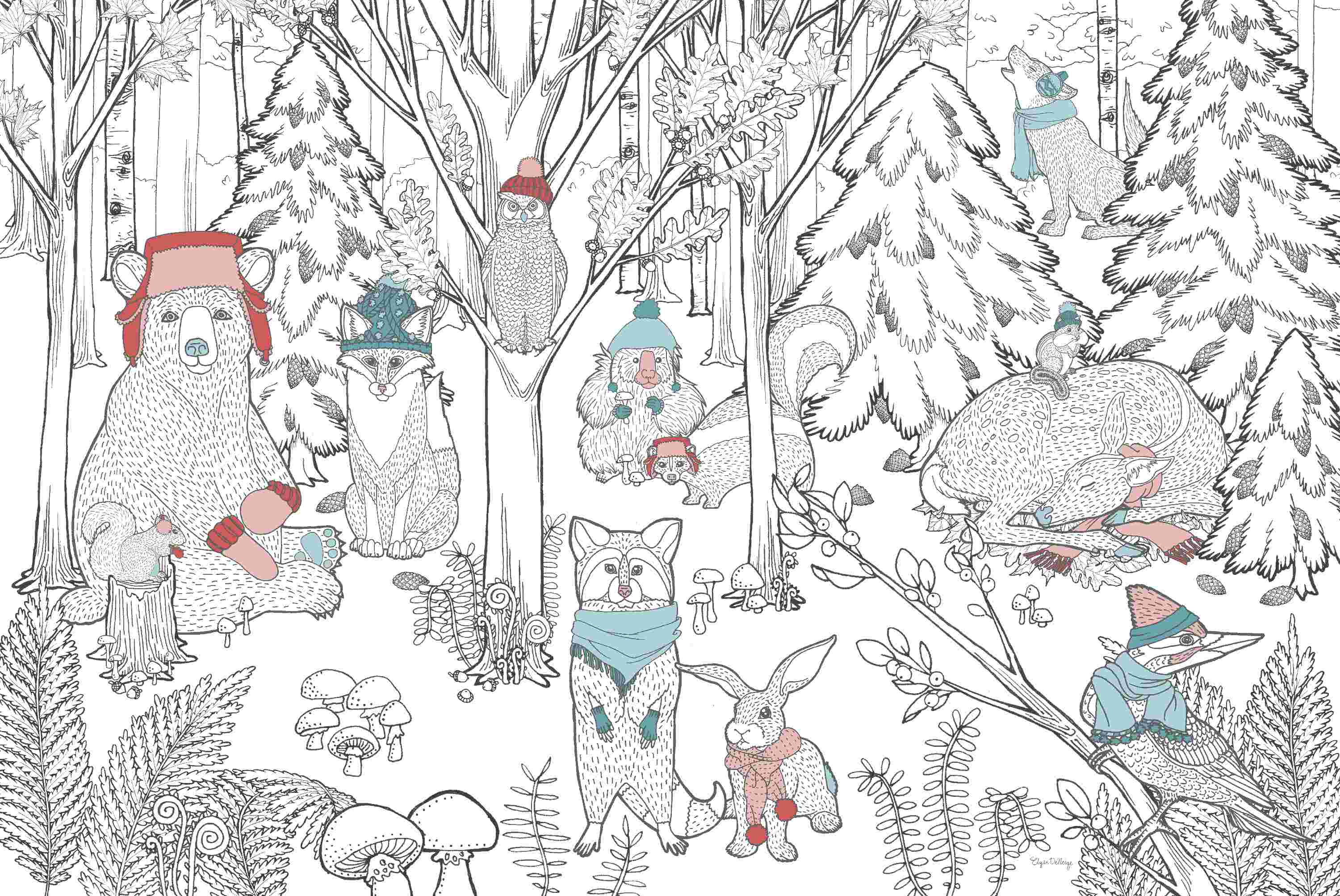 Trinx Colour The Forest Colour XIII - Wayfair Canada