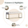 Joss & Main Colston Bench & Reviews | Wayfair
