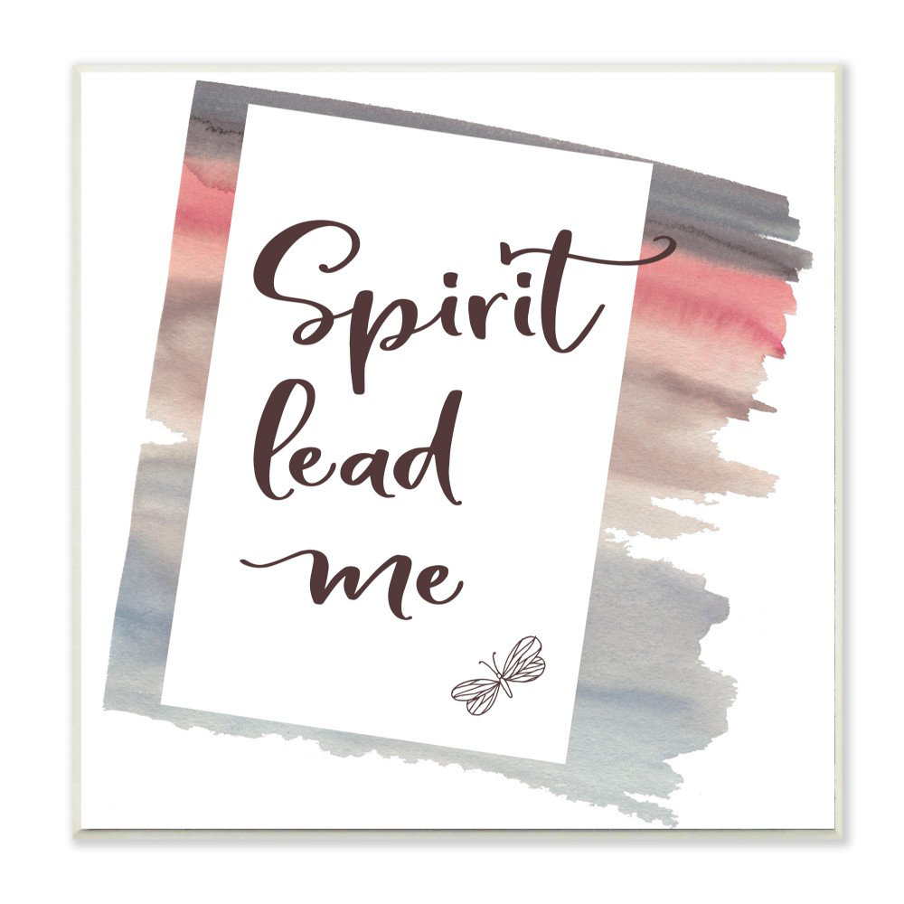 Ebern Designs Spirit Lead Me Panoramic Graphic Art Print Set on Canvas ...