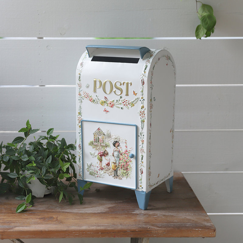 ALL CHIC HOME AND GARDEN LIMITED Metal Mailbox Post Box for Home ...