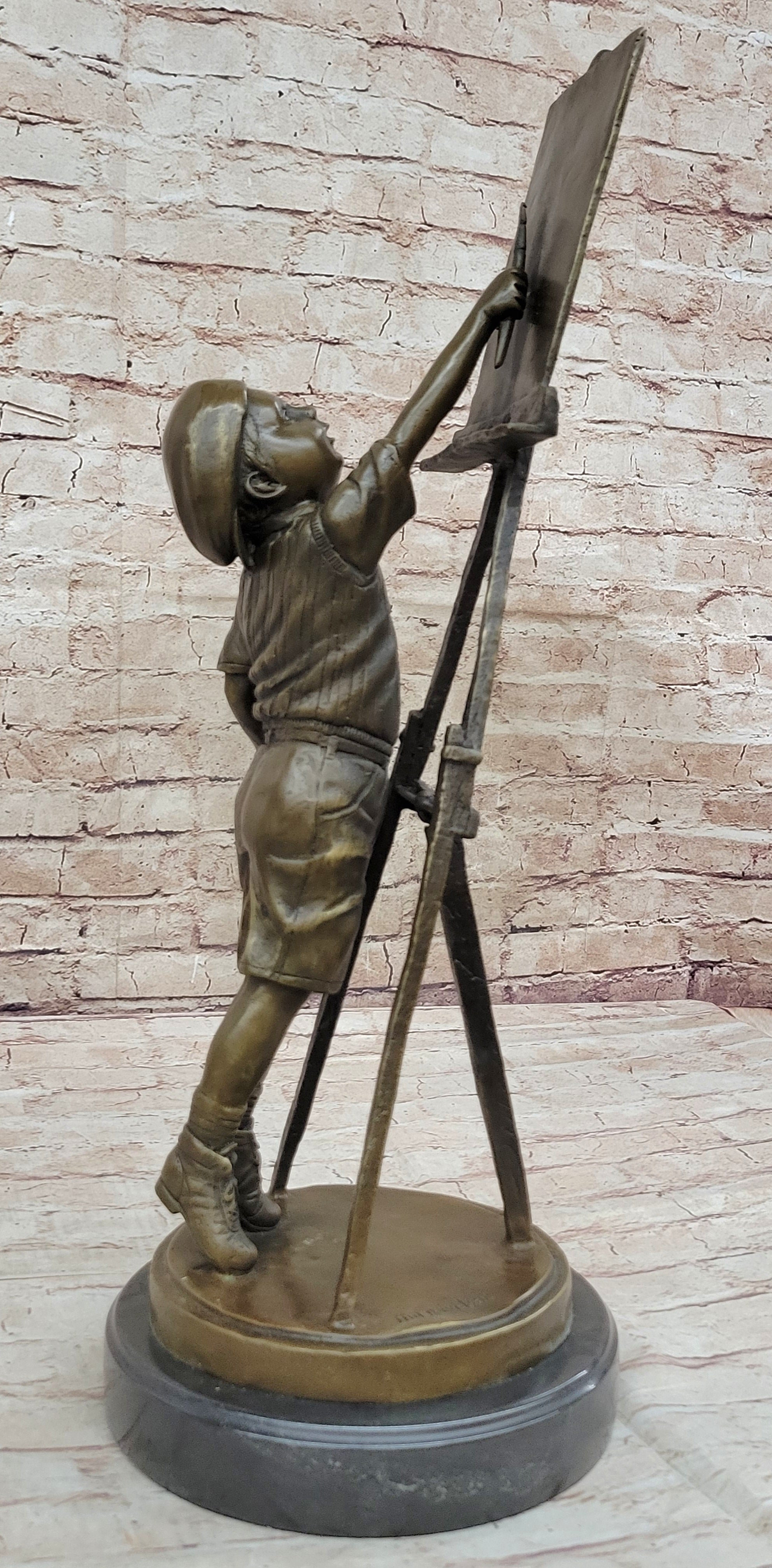 Red Barrel Studio Hot Cast Prodigy Boy Painting Art on Canvas Detailed ...