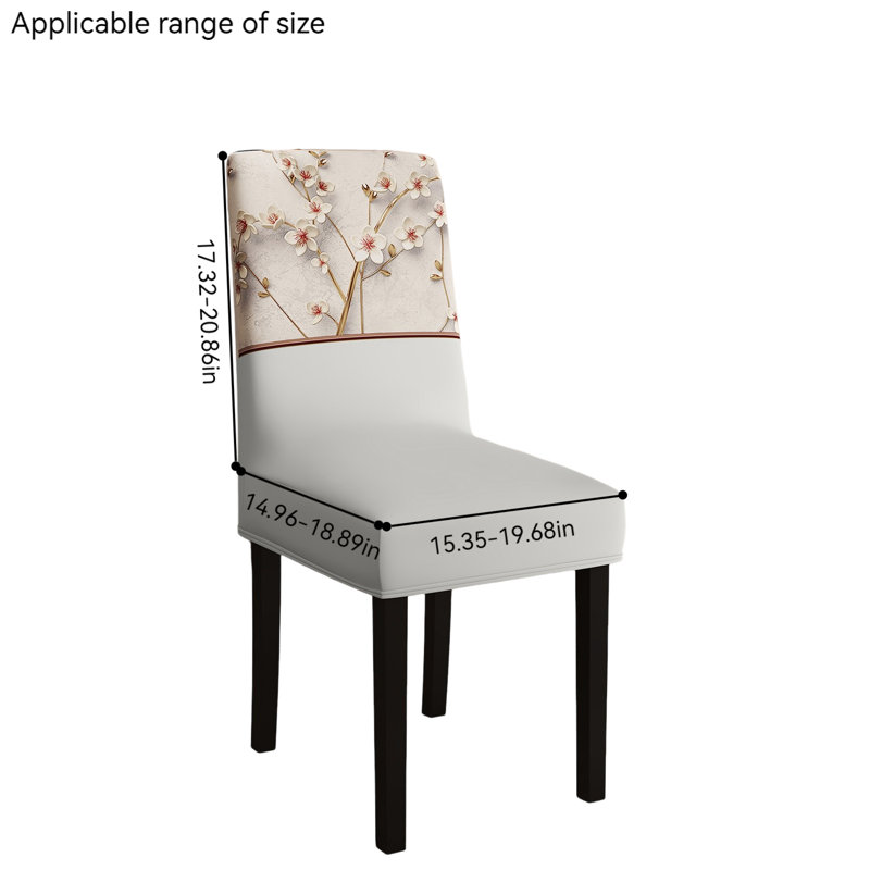 Gracie Oaks Polyester Dining Chair Slipcover | Wayfair