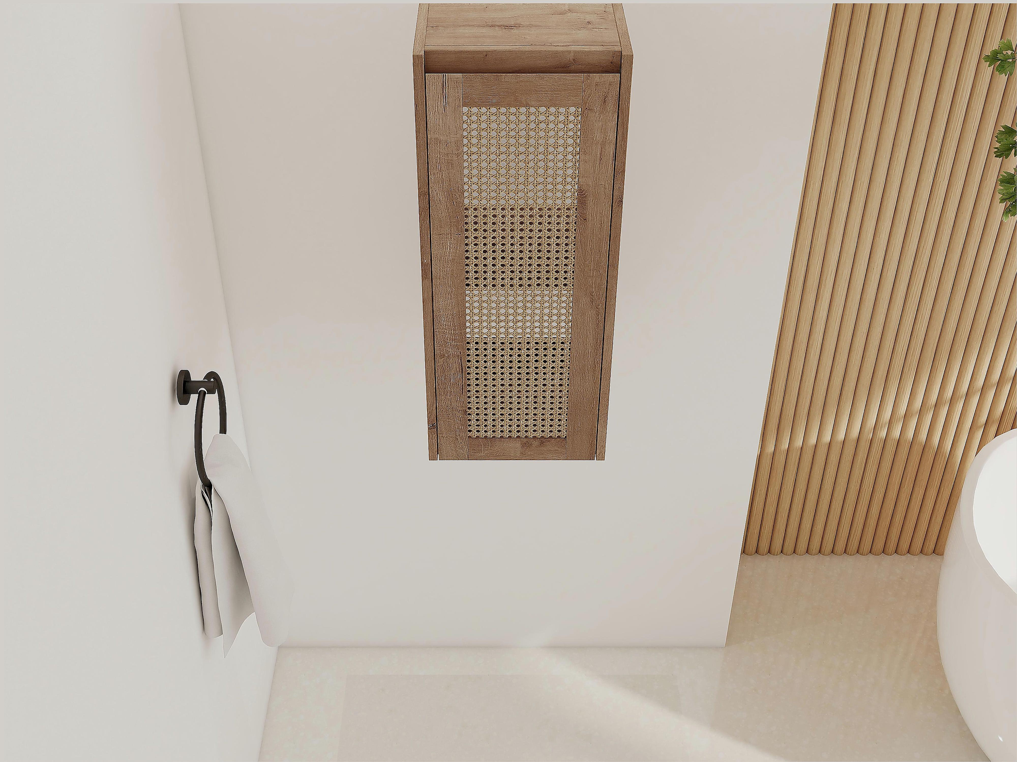 One Allium Way® 12" Bathroom Side Cabinet, Float Mounting Design | Wayfair