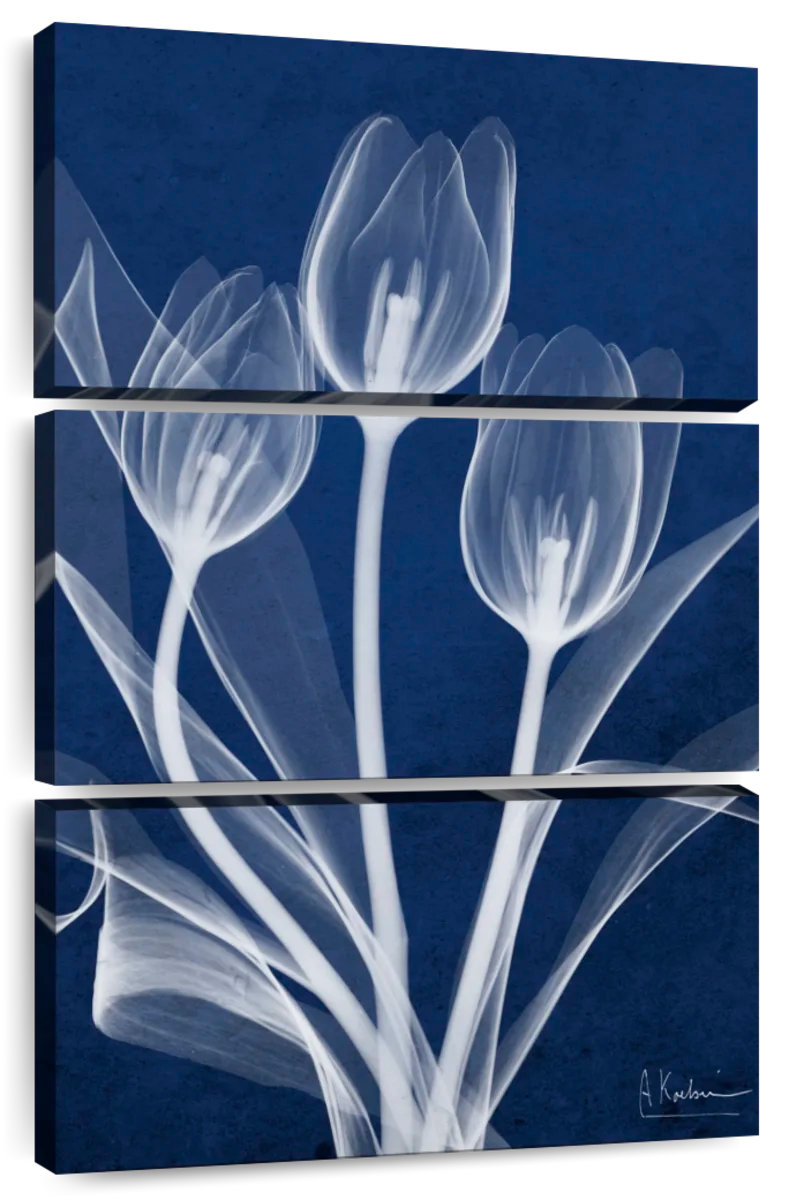 Lark Manor Harnek Magnificent Indigo Tulips - Wayfair Canada
