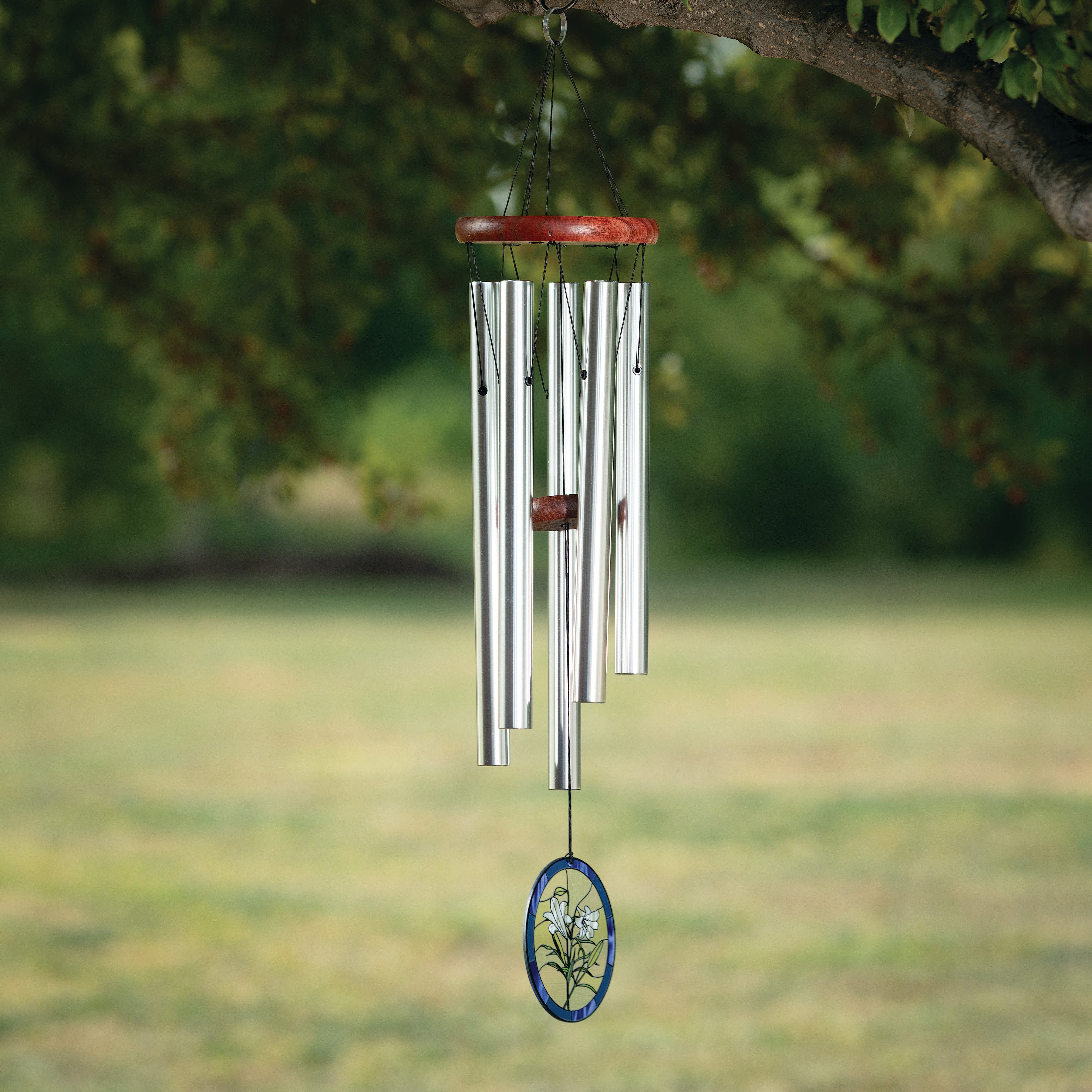 Woodstock Chimes Metal Plant And Flower Wind Chime | Wayfair