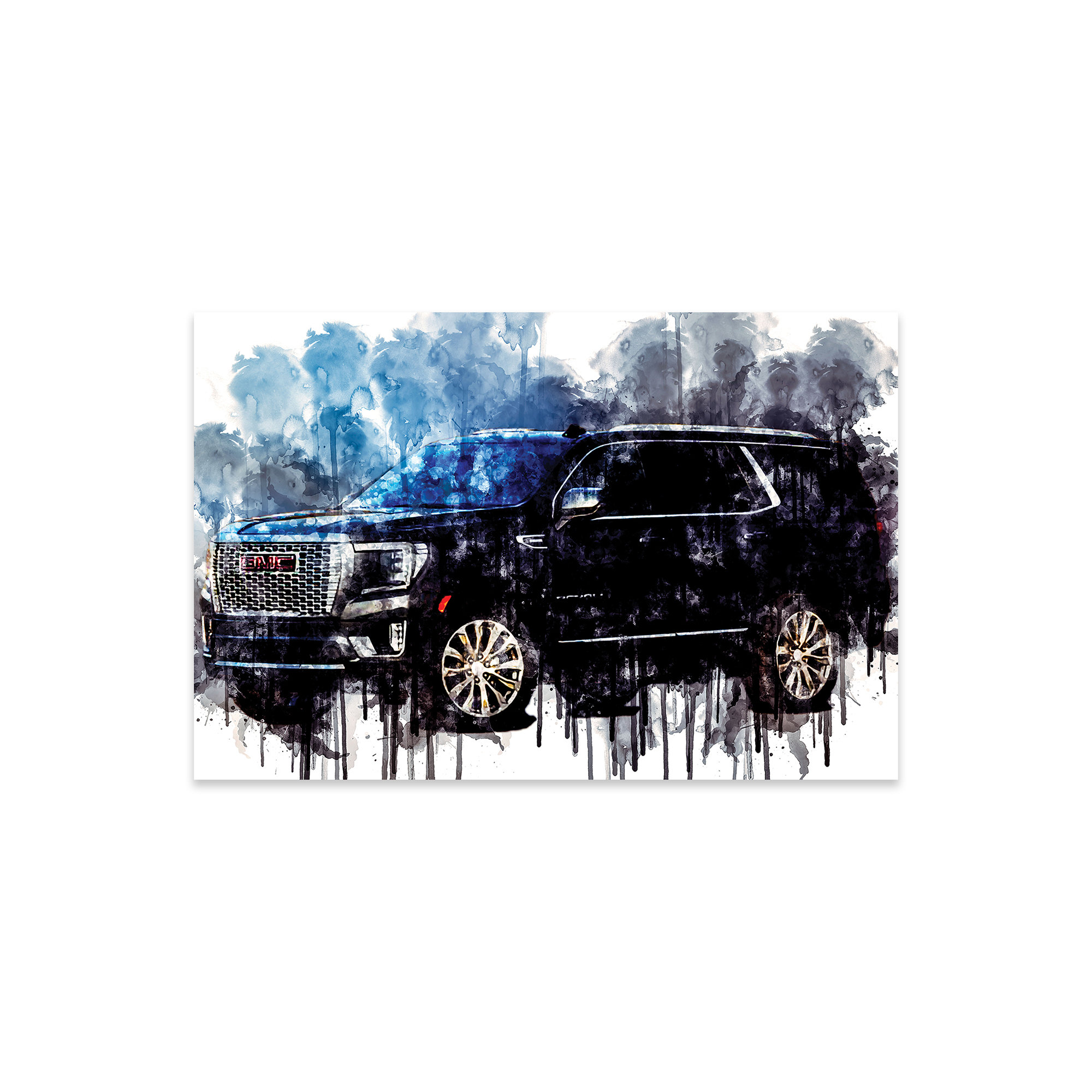 Williston Forge Car 2021 GMC Yukon Denali Duramax On Plastic / Acrylic ...