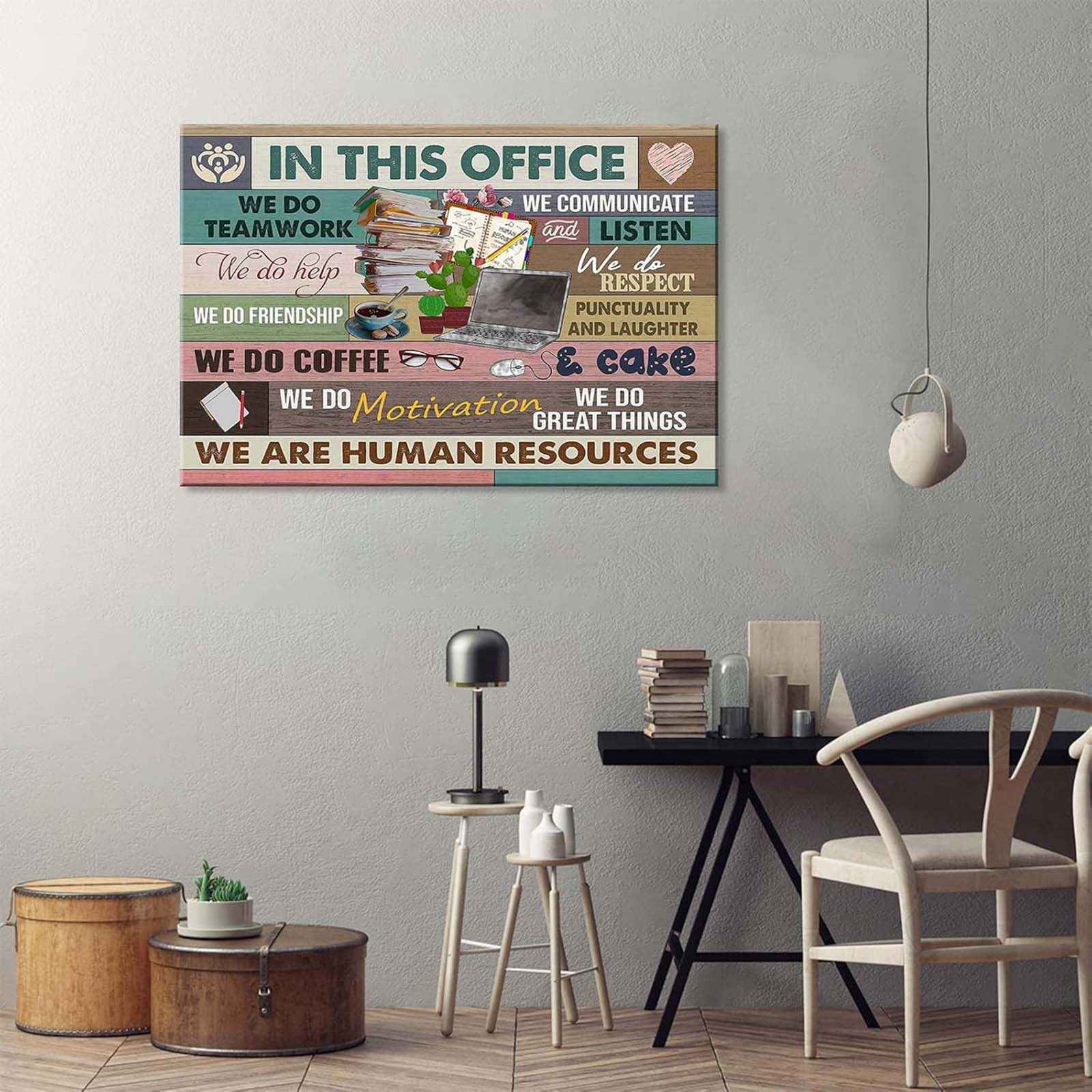 Ophelia & Co. Inspirational Wall Art For Office In This Office We Are ...