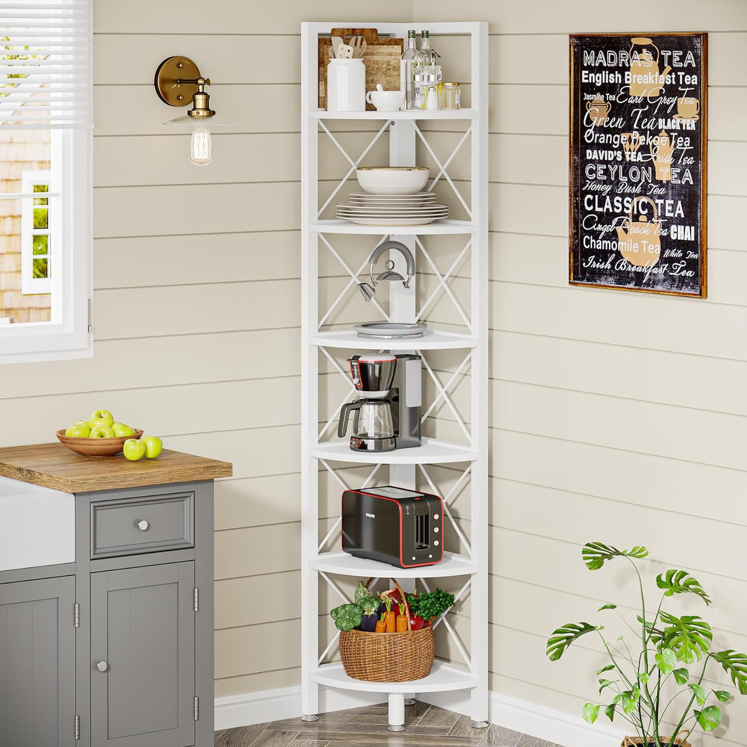 Trent Austin Design® Padron Corner Bookcase & Reviews | Wayfair