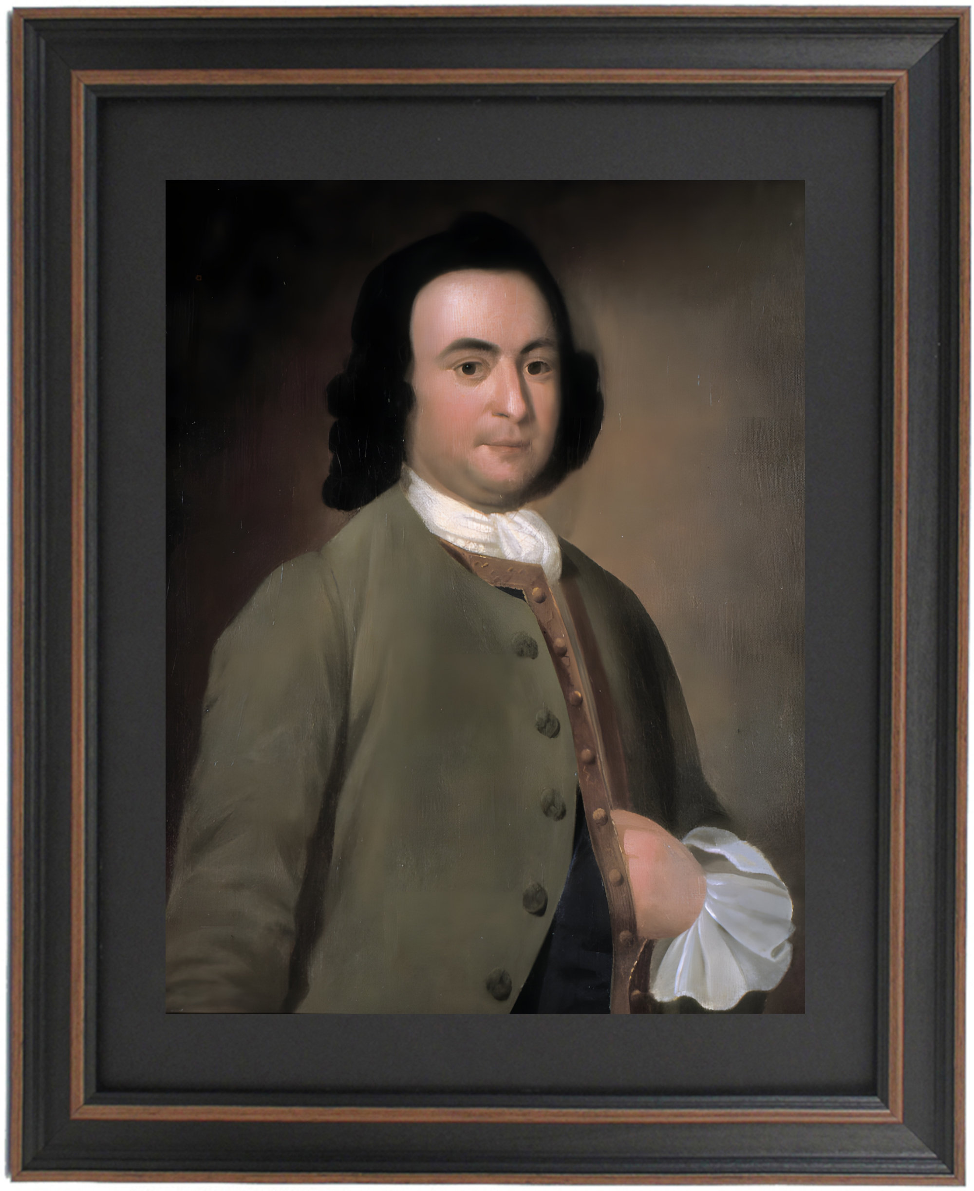 Canora Grey Framed Portrait Of George Mason By Dominic W. Boudet | Wayfair
