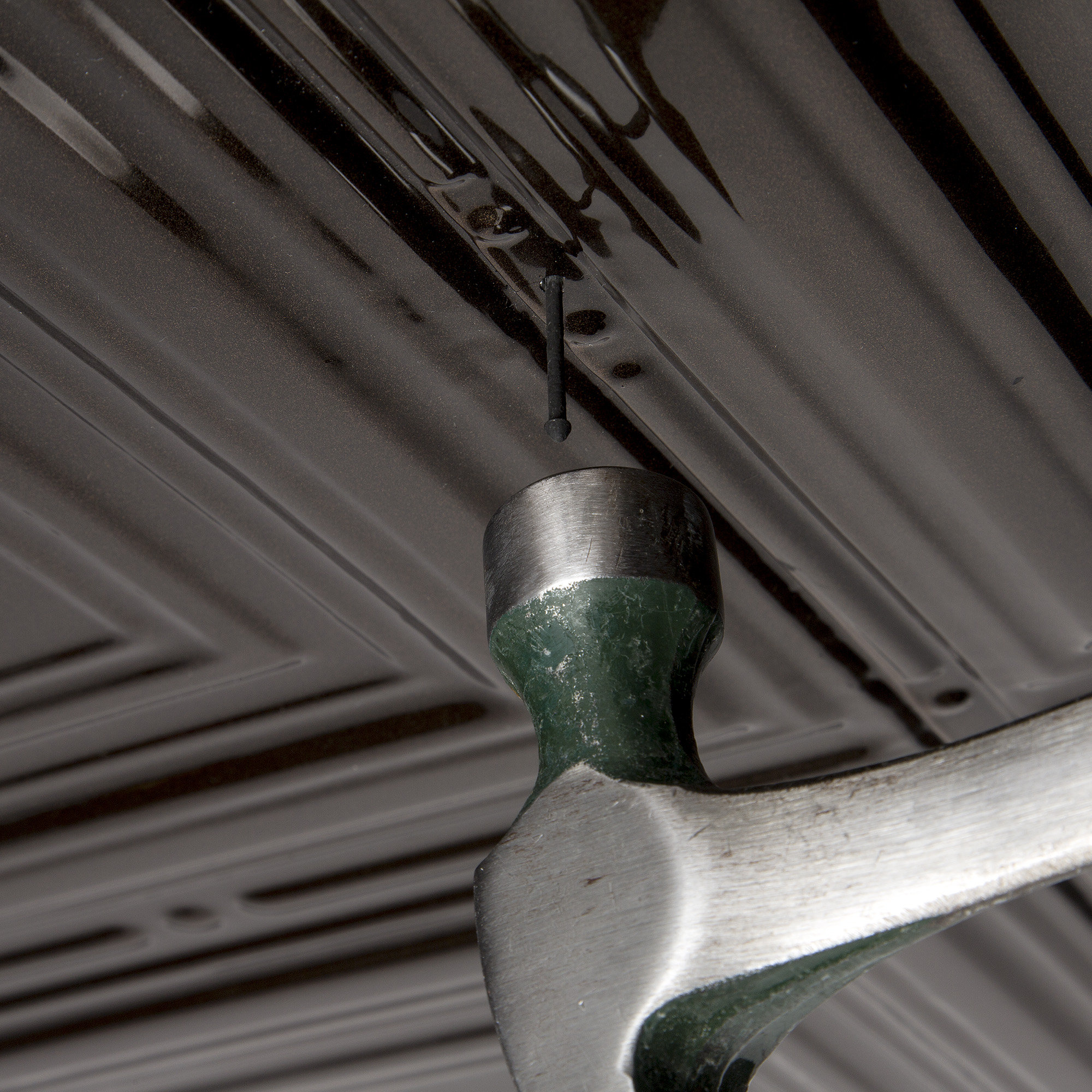 Great Lakes Tin 0.01 ft. x 0.1 ft. Nail-up Tin Ceiling Tile | Wayfair