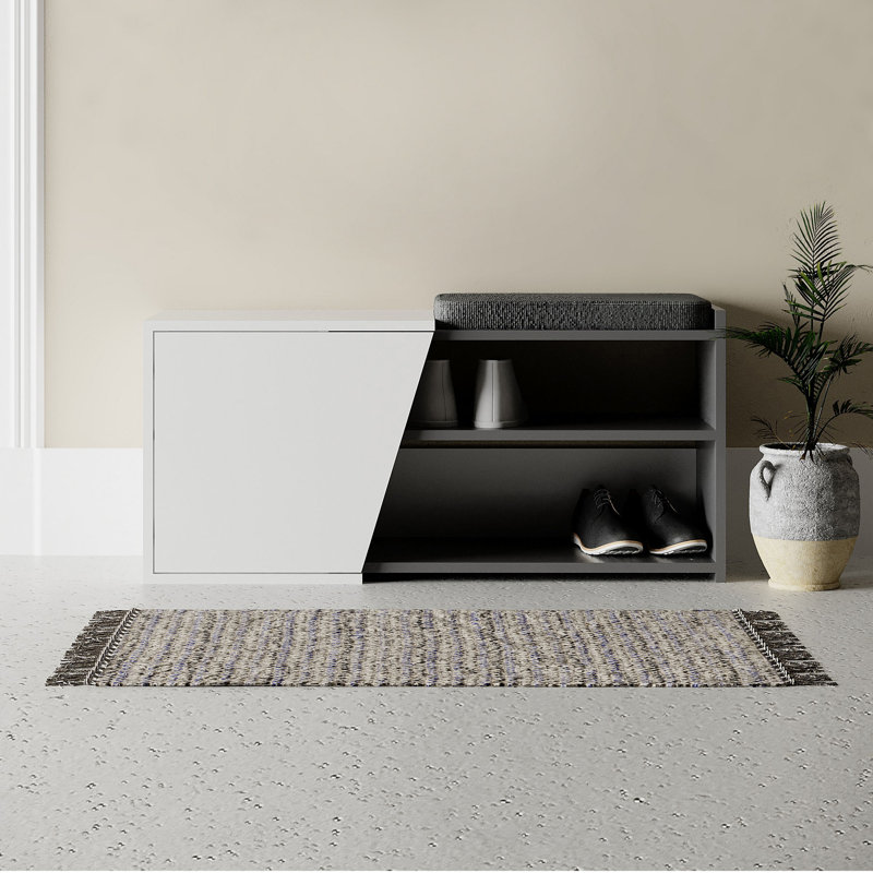 Hokku Designs 4 Pair Stackable Shoe Storage Cabinet | Wayfair