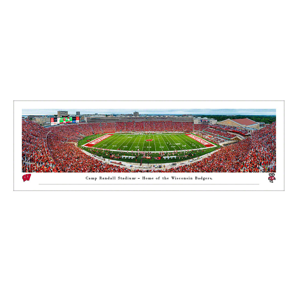 Blakeway Worldwide Panoramas, Inc Wisconsin Badgers Football by James ...