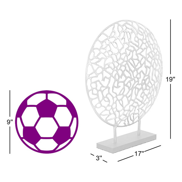 Wade Logan® Fogarty Aluminum Branch Disk Sculpture & Reviews | Wayfair