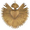 The Holiday Aisle® Hanging Metal Sacred Heart Milagro | Wayfair