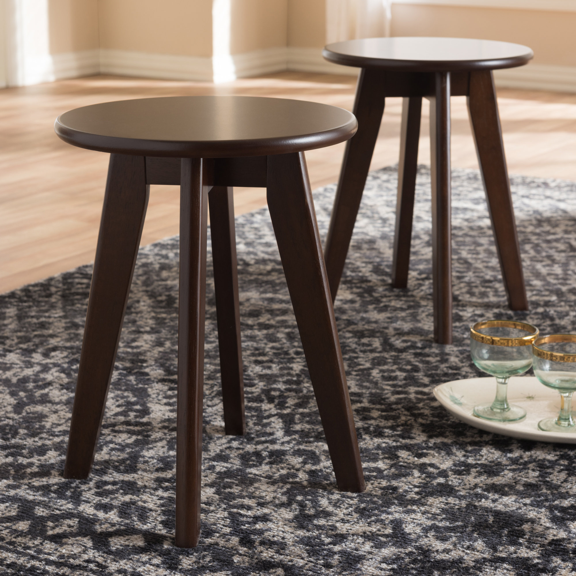 Charlton Home® Ivywood Accent Stool | Wayfair