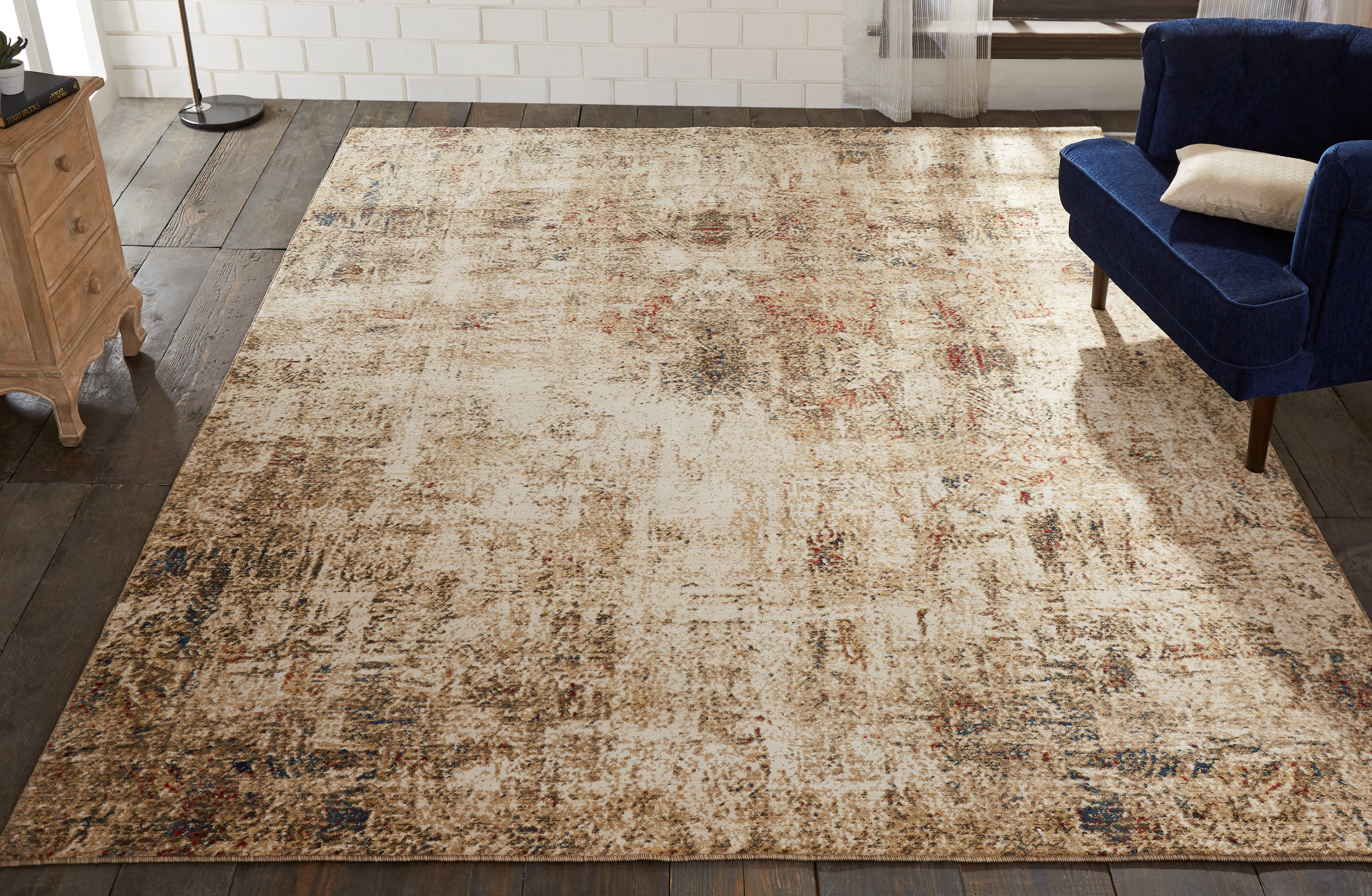 Williston Forge Hoddesd Abstract Rug & Reviews | Wayfair