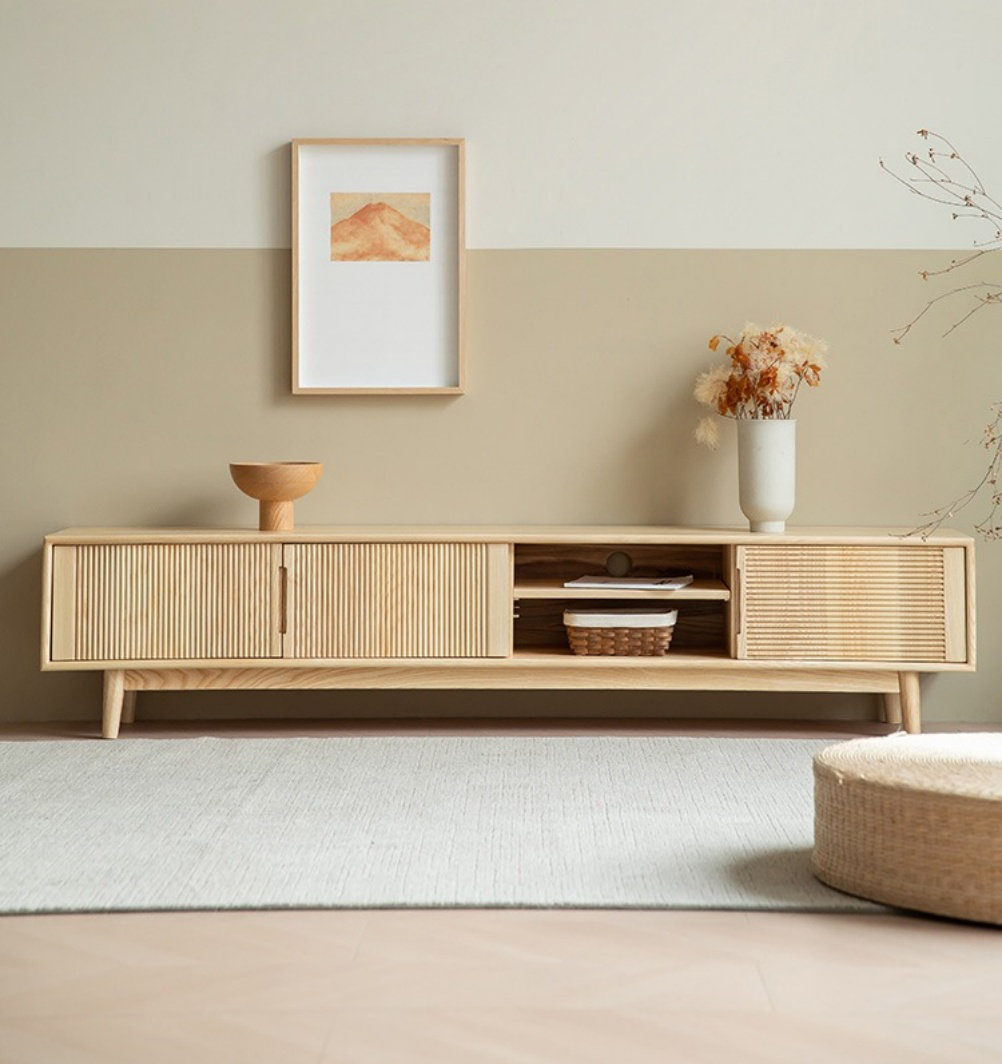 Dream cabinet Minimalist Creative TV Cabinet 78.7'' Media Console | Wayfair