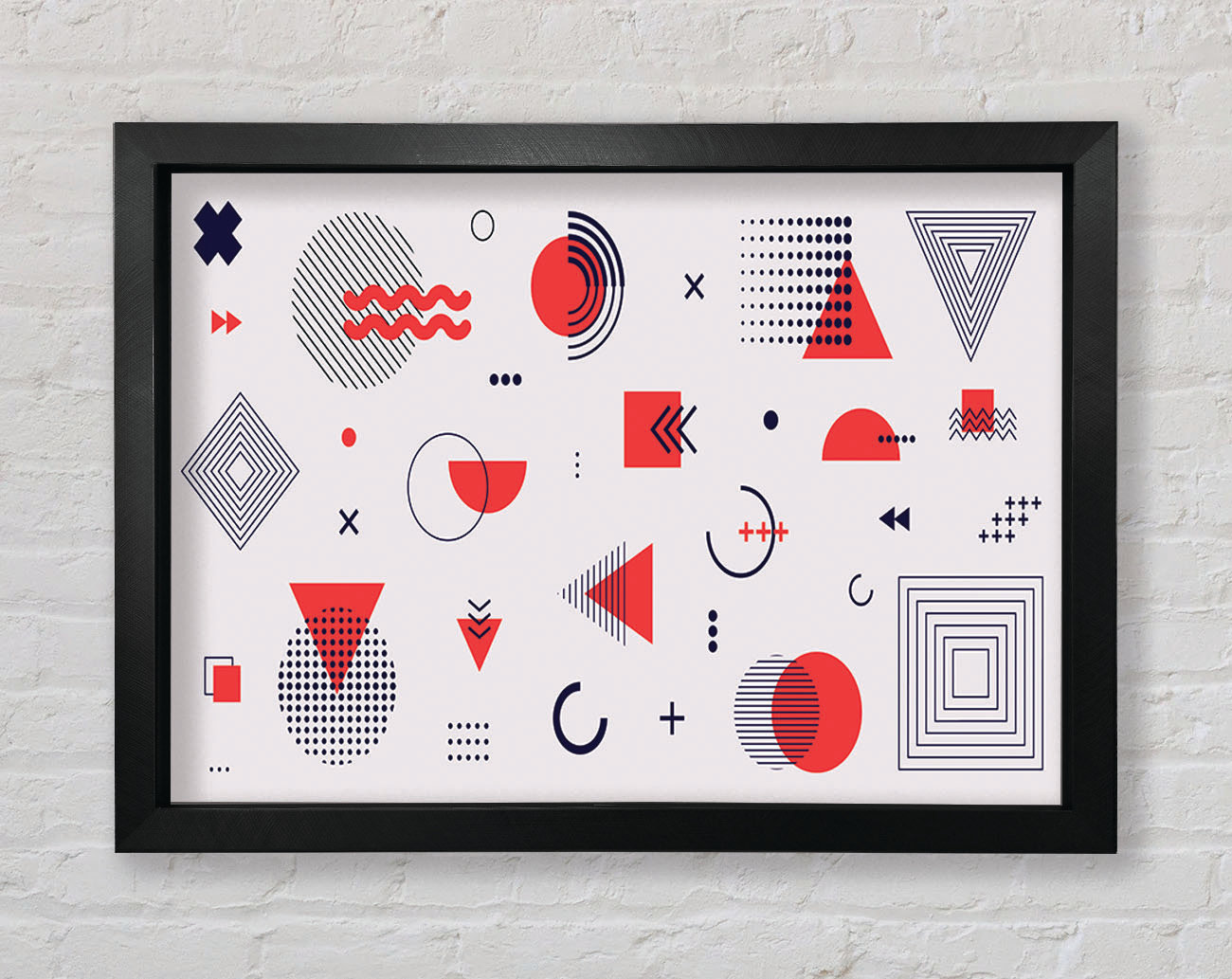 Corrigan Studio Shapes Of The Future - Single Picture Frame Art Prints ...