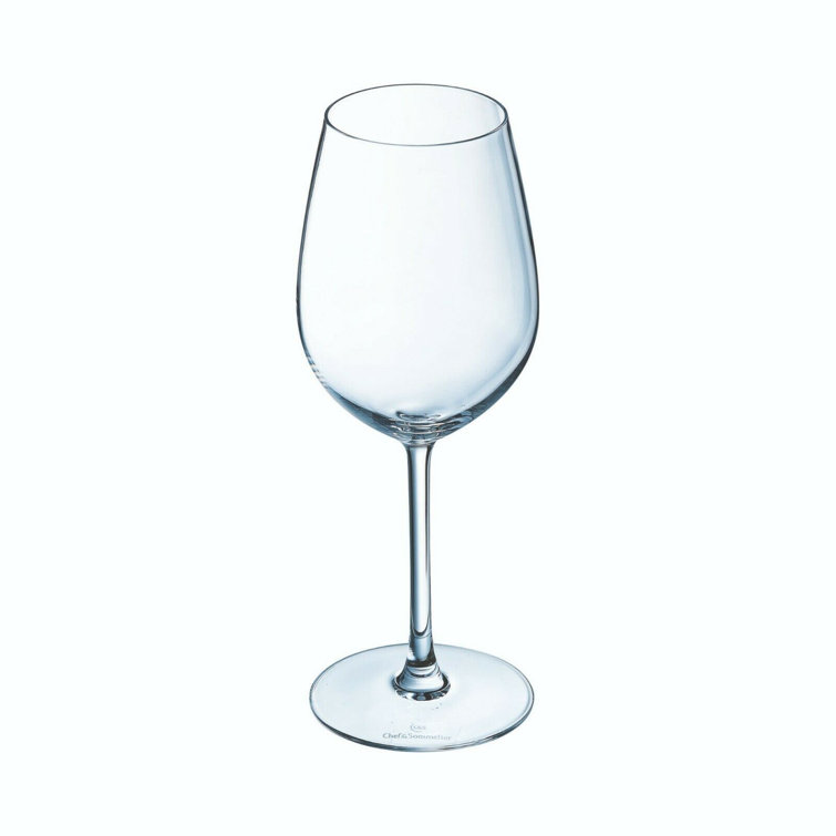 Symple Stuff Sequence Crystal Stem Glasses 440Ml Wine Glass X 6 ...
