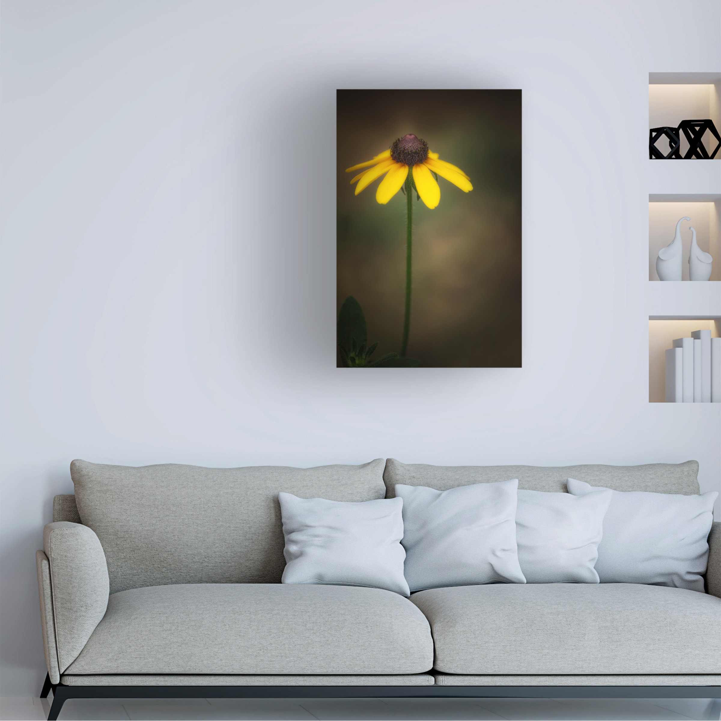 Ebern Designs Bolog Janice Sullivan Wilddaisy New Hampshire Canvas Art ...