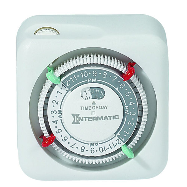 Intermatic Premium Indoor Plug-in Timer With Removable Trippers ...