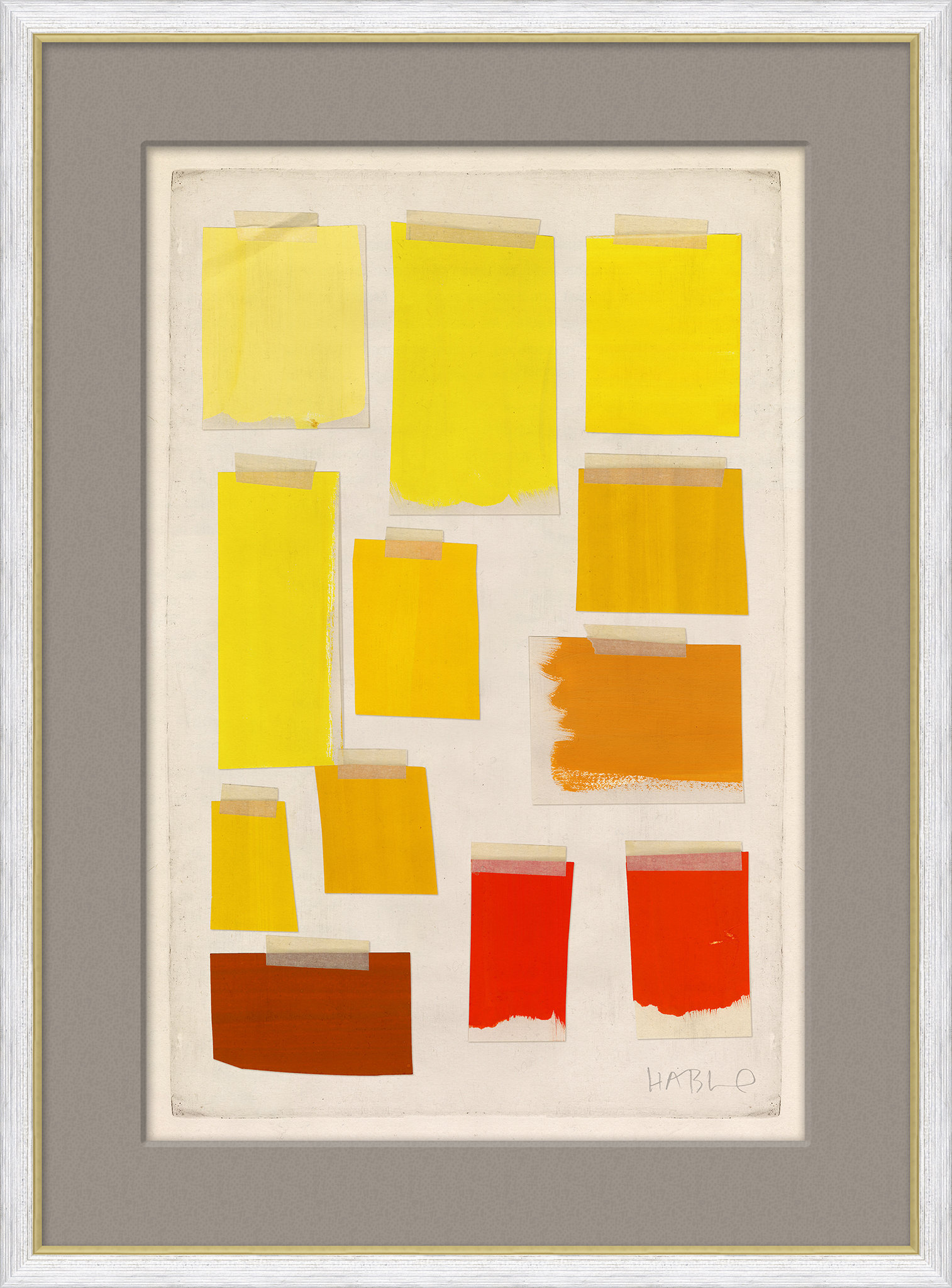 Soicher Marin 'Hots' by Susan Hable - Picture Frame Painting on Paper ...