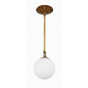 George Oliver Ison 1 - Light Single Pendant | Wayfair