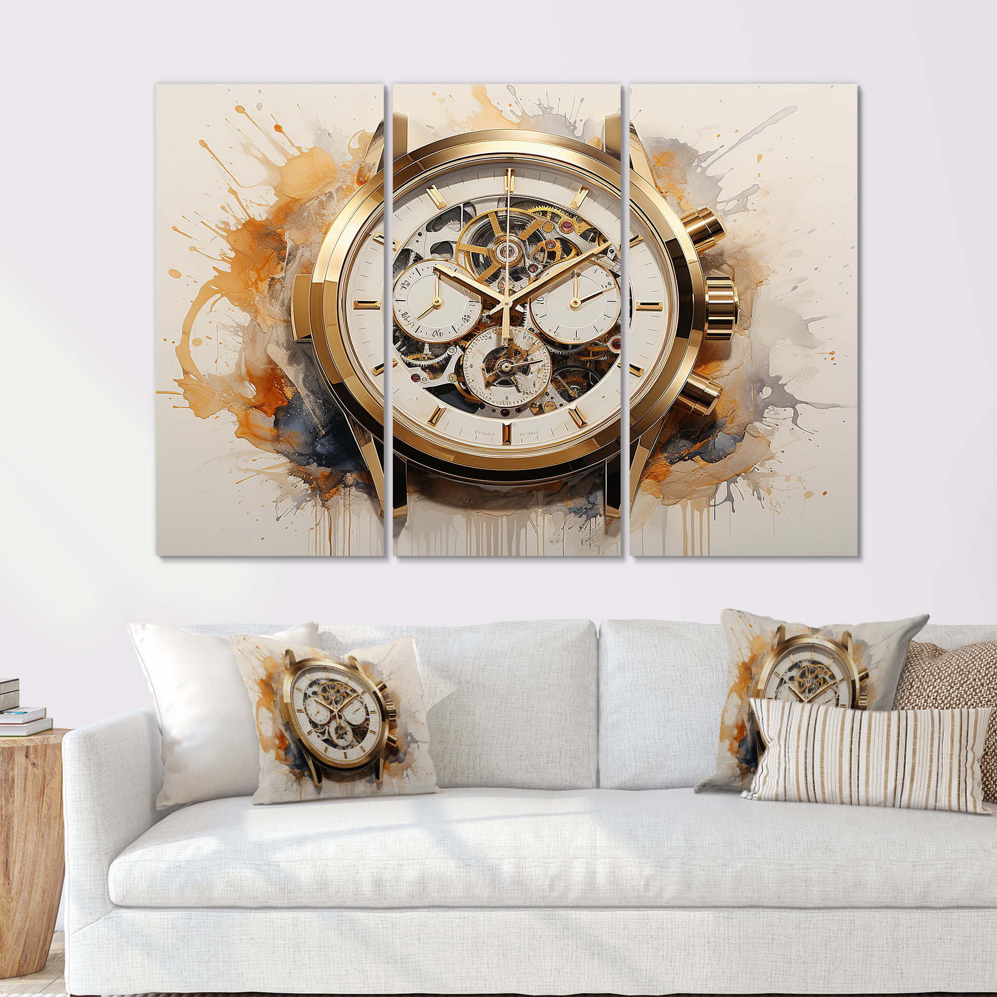 Trent Austin Design® Minimalism Luxury Watch II - Watches Canvas Art ...