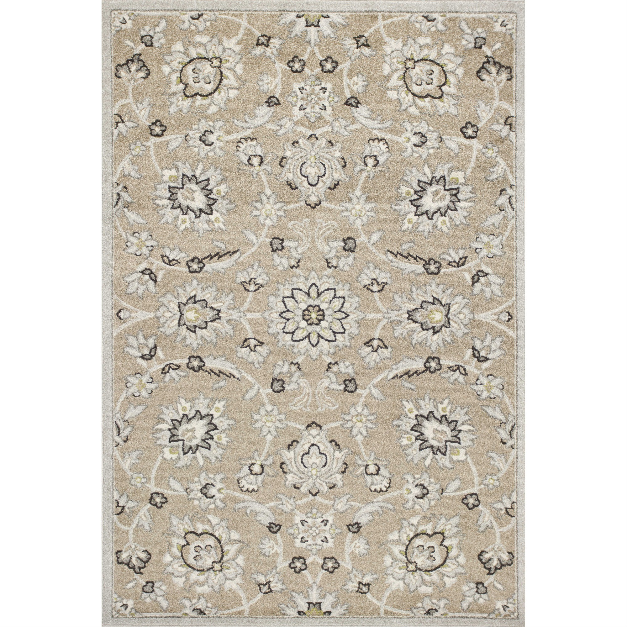 Charlton Home® Desmend Beige/Gray Rug | Wayfair