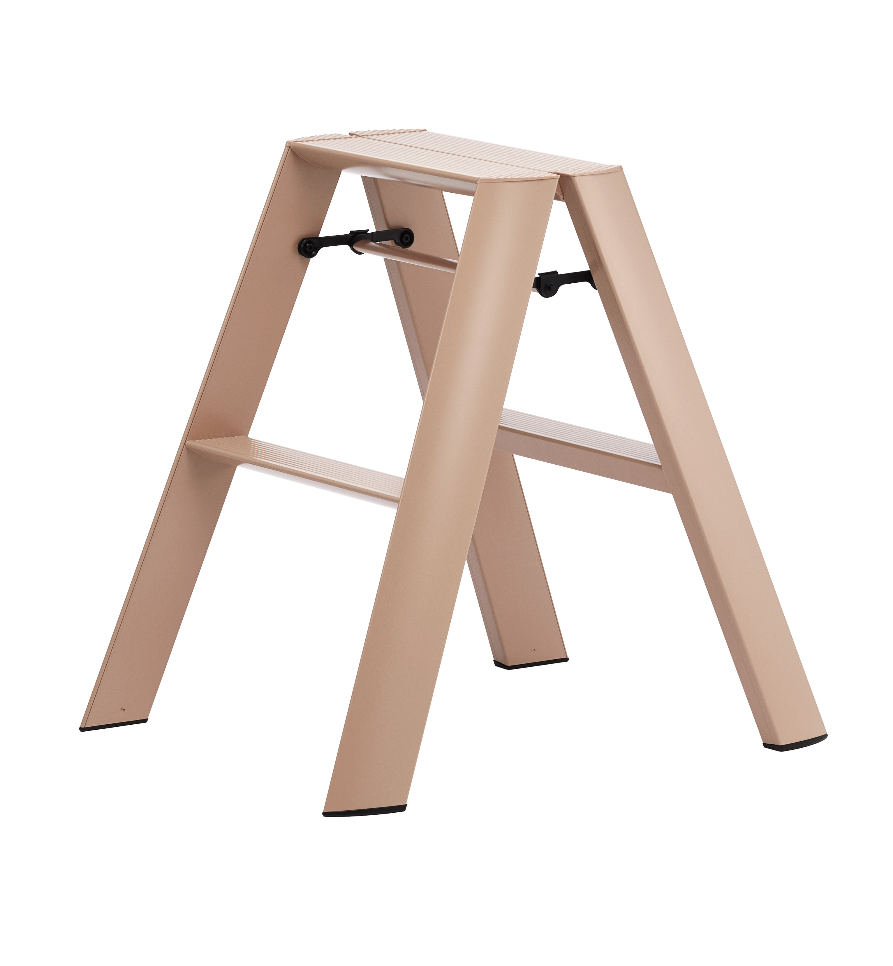 Latitude Run® 2 - Step Aluminum Lightweight Folding Ladder Step Stool ...