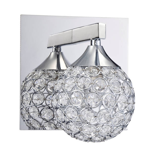 House of Hampton® Sievers 1 - Light Chrome Cluster Pendant & Reviews ...
